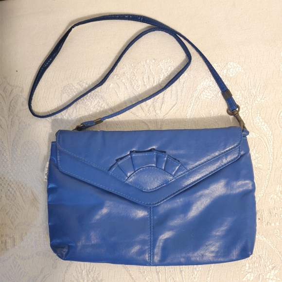 Vintage | Bags | Vintage Leprive Blue Sunrise Envelope Crossbody Clutch ...